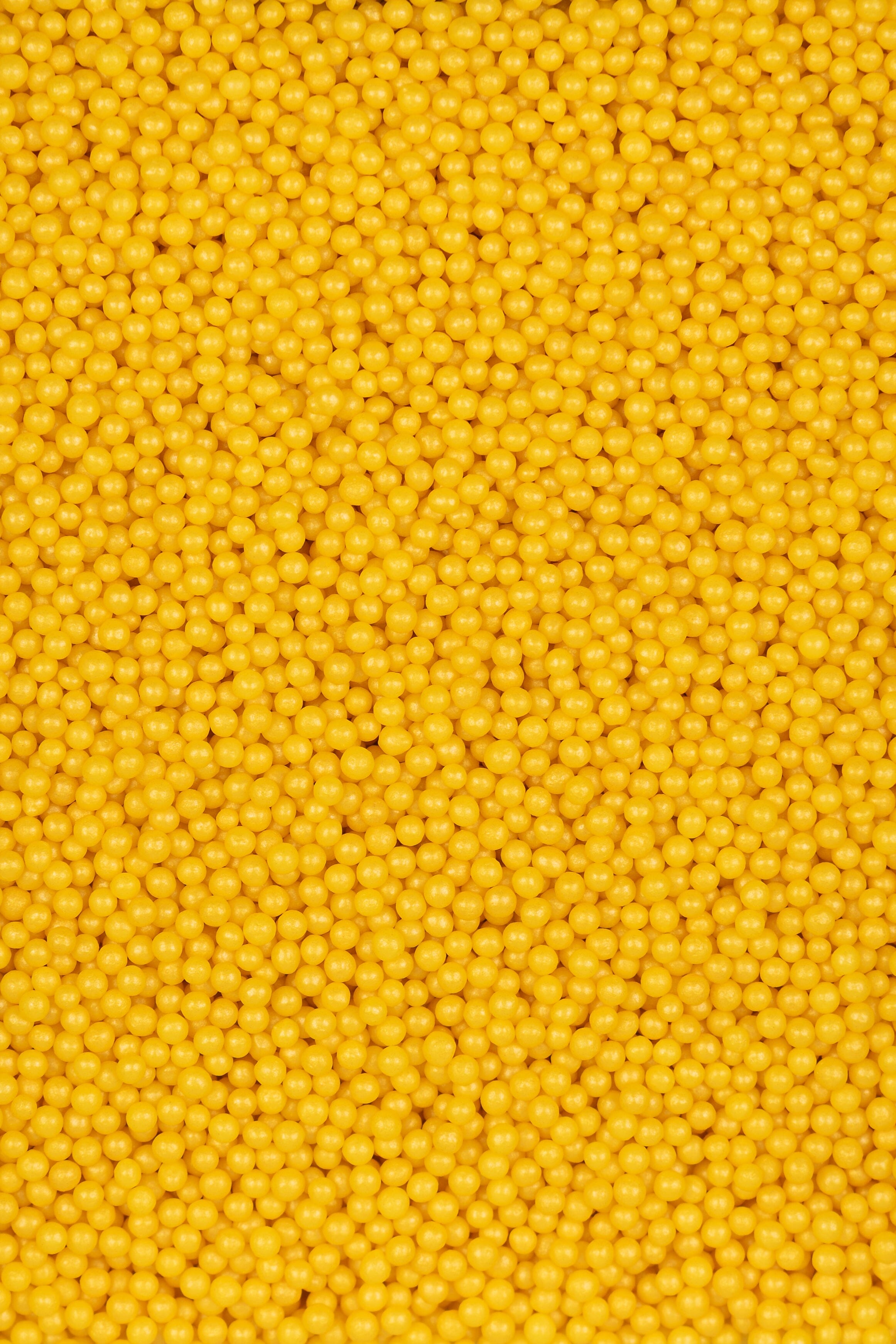 Shimmer Pearls - Yellow | SPRINKLY.co.uk