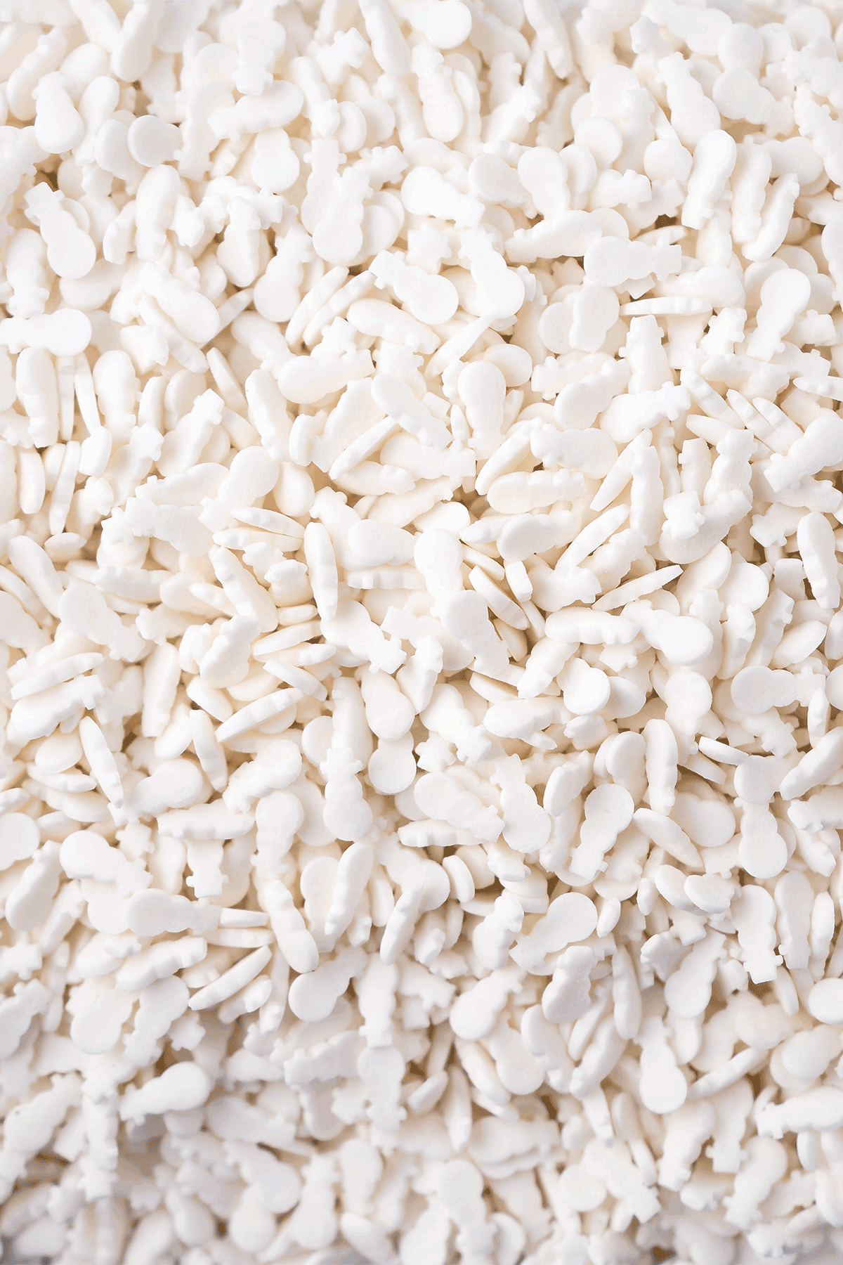 Sprinkle Shapes - Snowmen ⛄️ (White)| SPRINKLY.co.uk